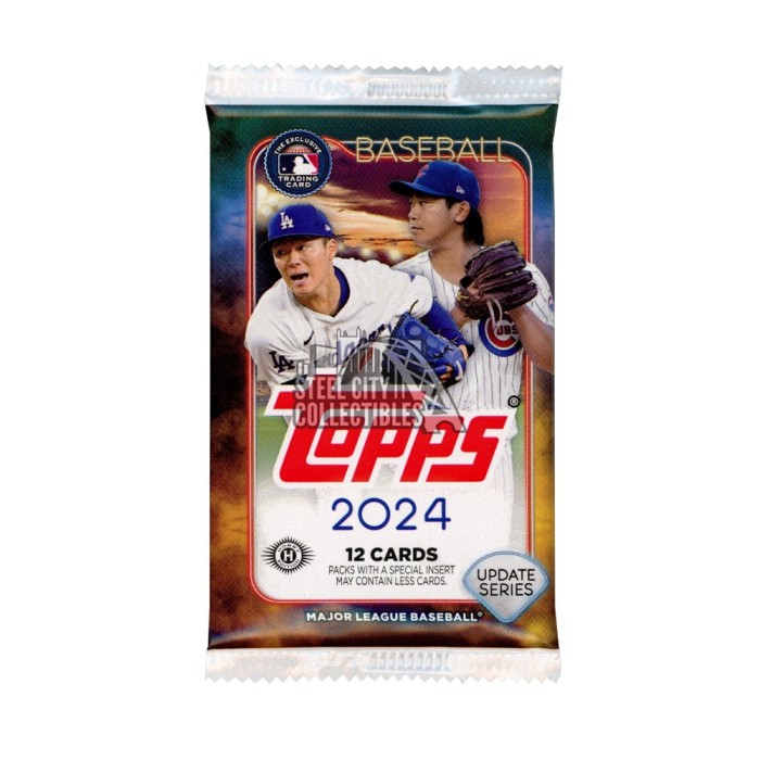 2024 Topps Update Series Baseball Hobby Pack | Steel City Collectibles