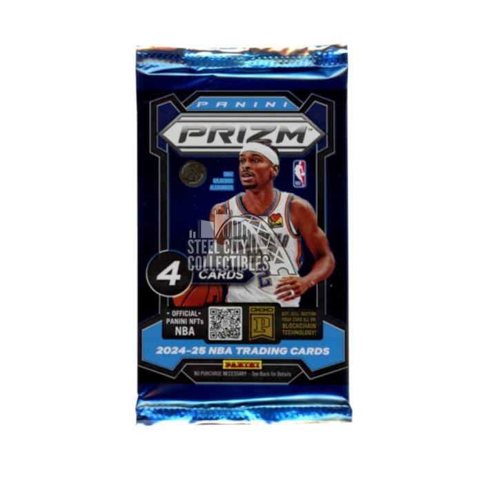 2024-25 Panini Prizm Basketball Retail Pack | Steel City Collectibles