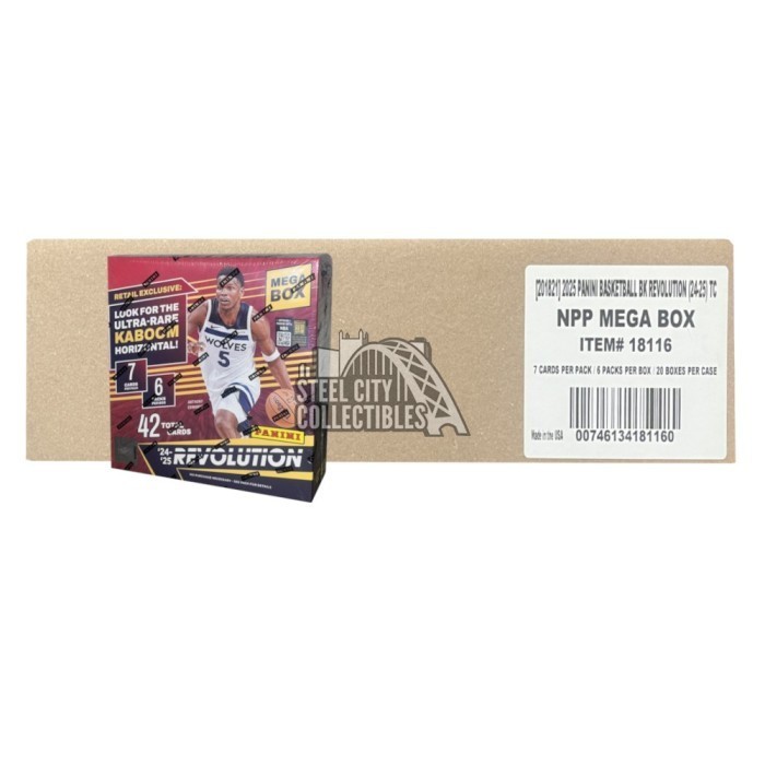2024-25 Panini Revolution Basketball Mega 20-Box Case Random Division ...