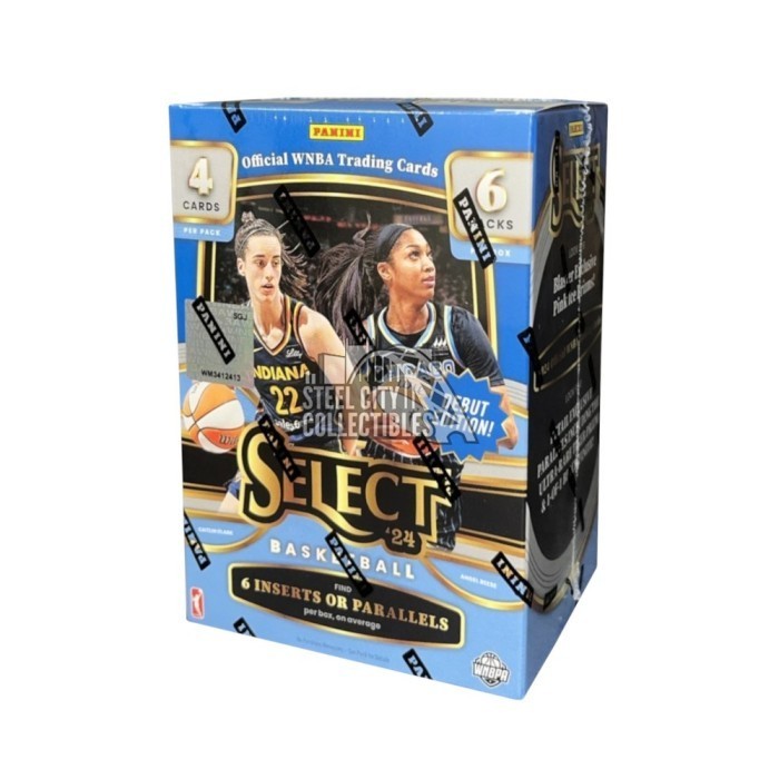 2024 Panini Select WNBA Basketball FIVE Blaster Box (Pink Ice Prizms ...