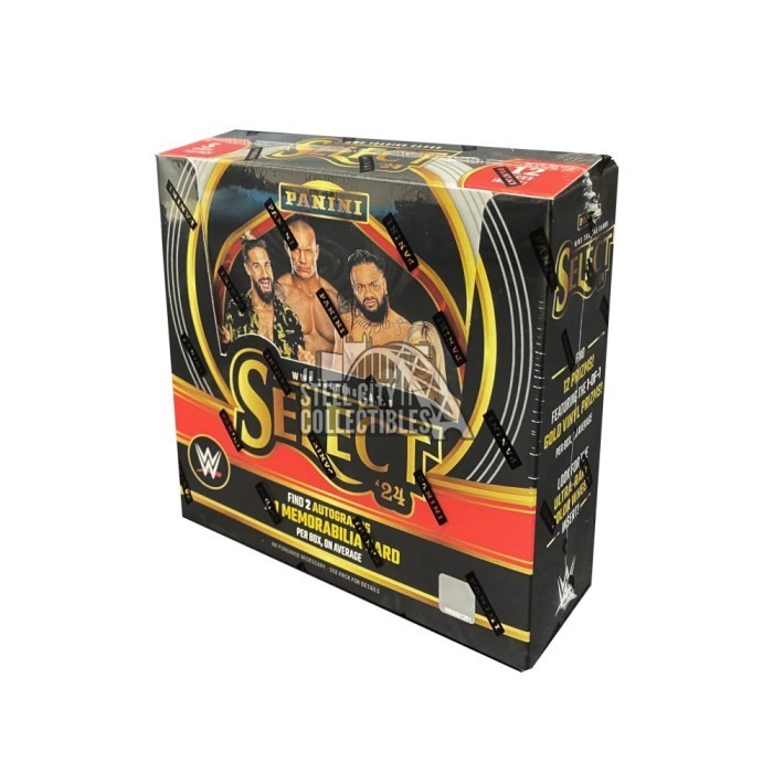 2024 Panini Select WWE Wrestling Hobby Box Random 3-Pack Group Break #5 ...