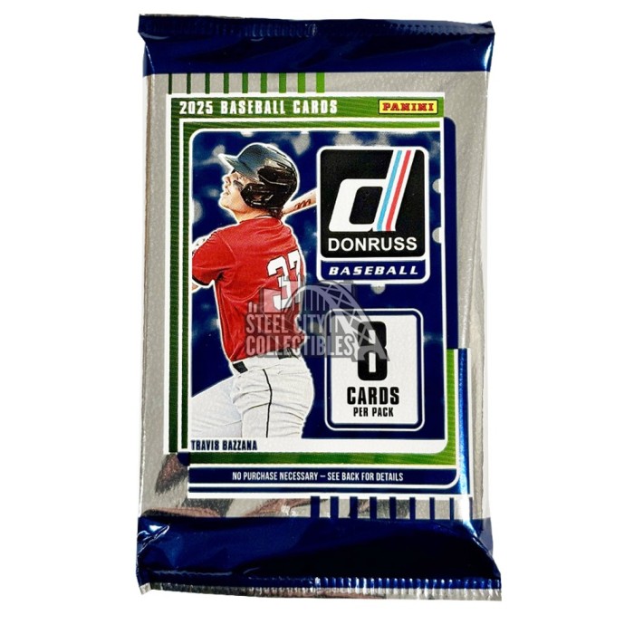 2025 Panini Donruss Baseball Hobby Pack | Steel City Collectibles