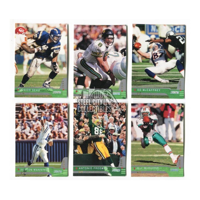 2000 Topps Stadium Club Football Sealed 6-Card Promo Pack | Steel City ...