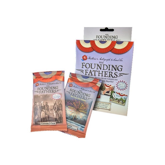 2025 Historic Autographs Founding Fathers Hobby Box | Steel City ...