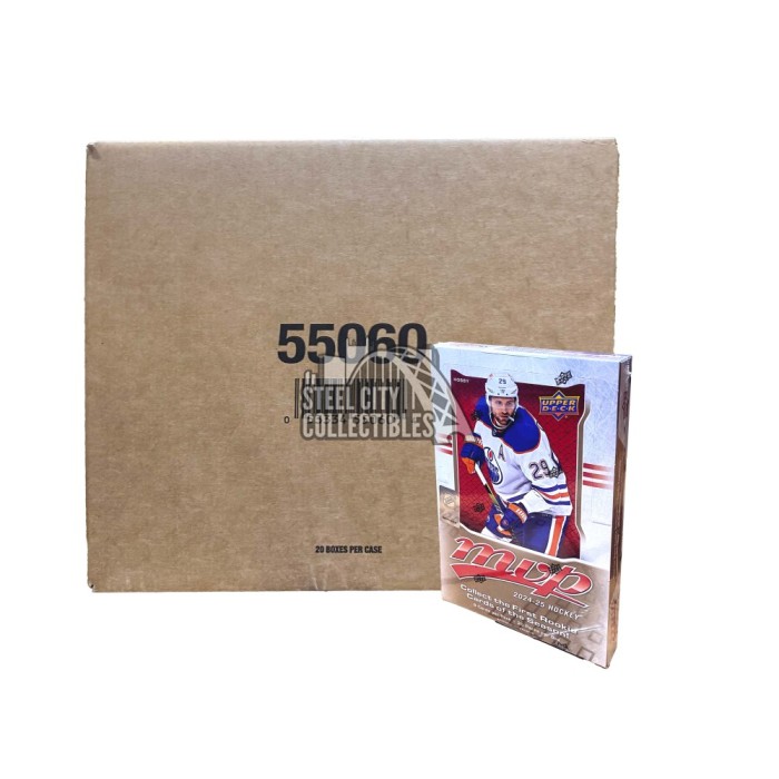 2024-25 Upper Deck MVP Hockey Hobby 20-Box Case | Steel City Collectibles