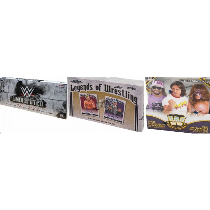 2018 Wrestling 3-Box Mixer Random Letter Group Break #2 | Steel City ...