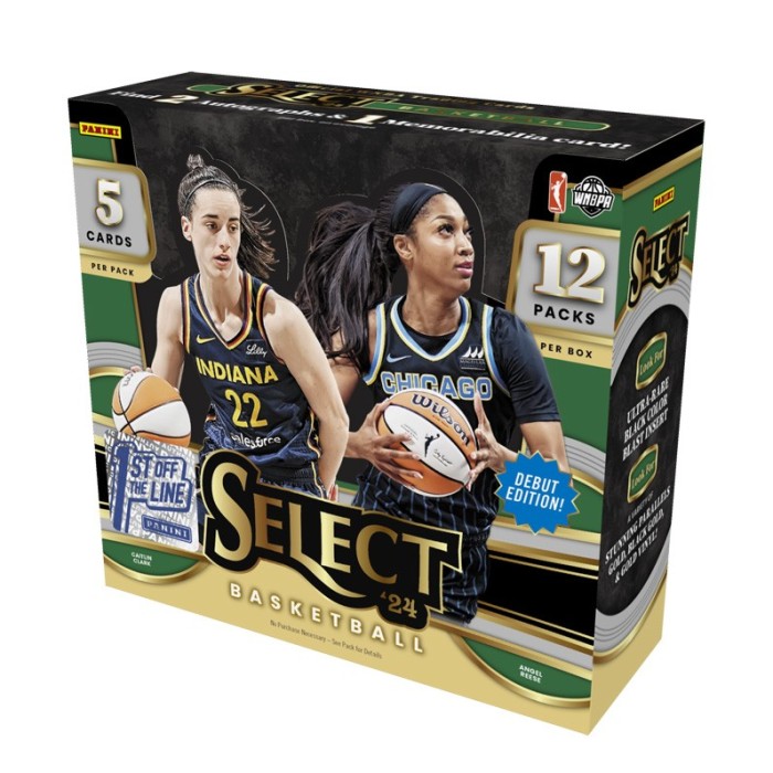 2024 Panini Select WNBA Basketball Hobby Box - 1st Off The Line (FOTL ...