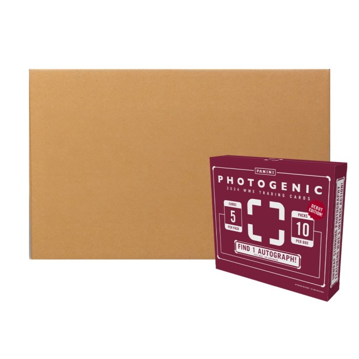 2024 Panini Photogenic WWE Wrestling Hobby 14-Box Case | Steel City ...