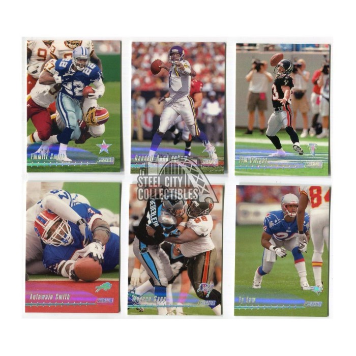 1999 Topps Stadium Club Football Sealed 6-Card Promo Pack | Steel City ...