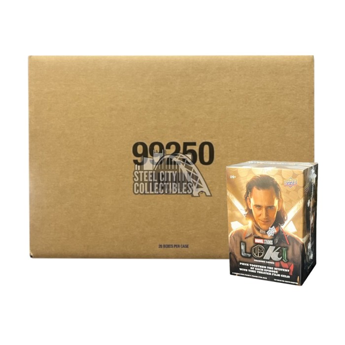 2023 Upper Deck Marvel Loki Season 1 Blaster 20-Box Case | Steel City ...