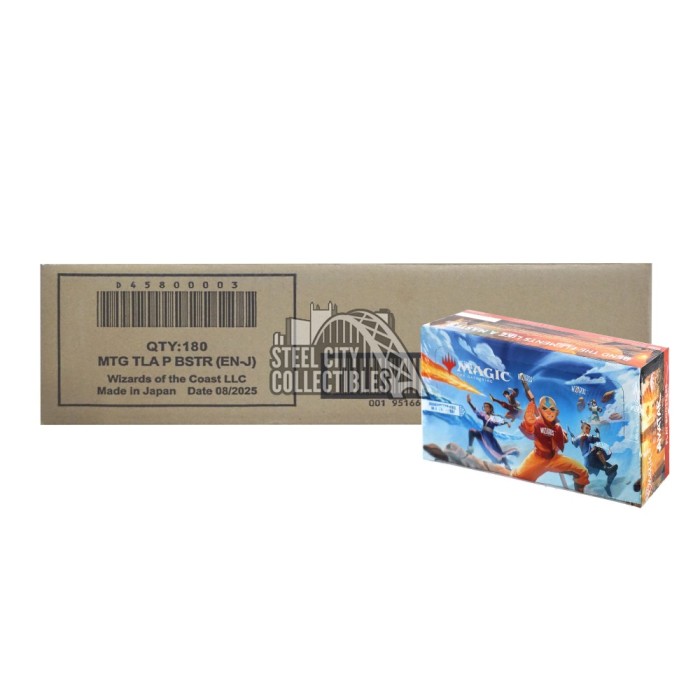 Magic the Gathering Avatar the Last Airbender Play Booster 6-Box Case ...