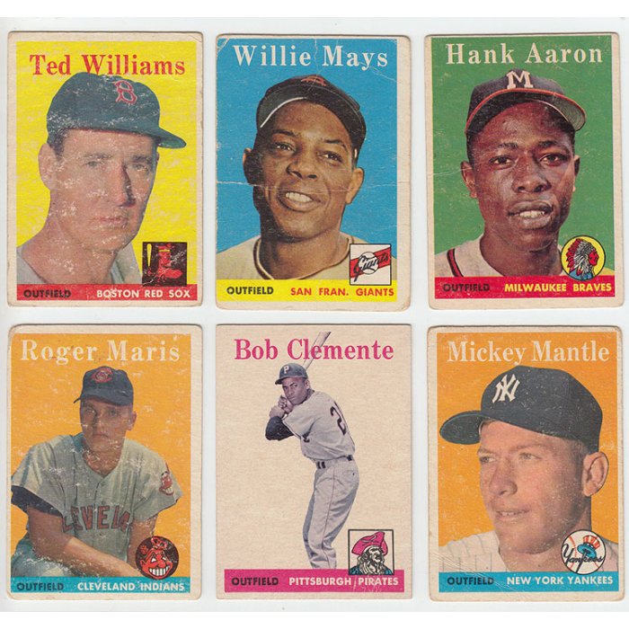 1958 Topps Baseball Set Good Condition | Steel City Collectibles