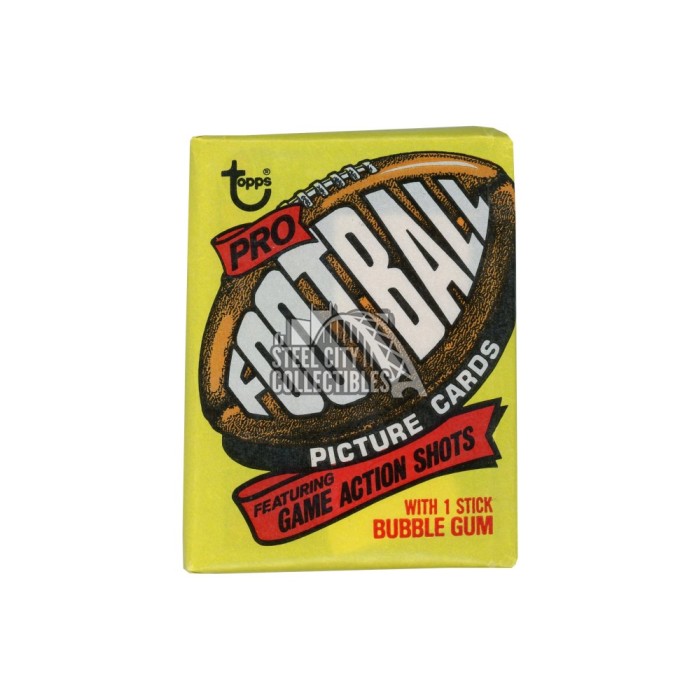 1977 Topps Football Pack | Steel City Collectibles