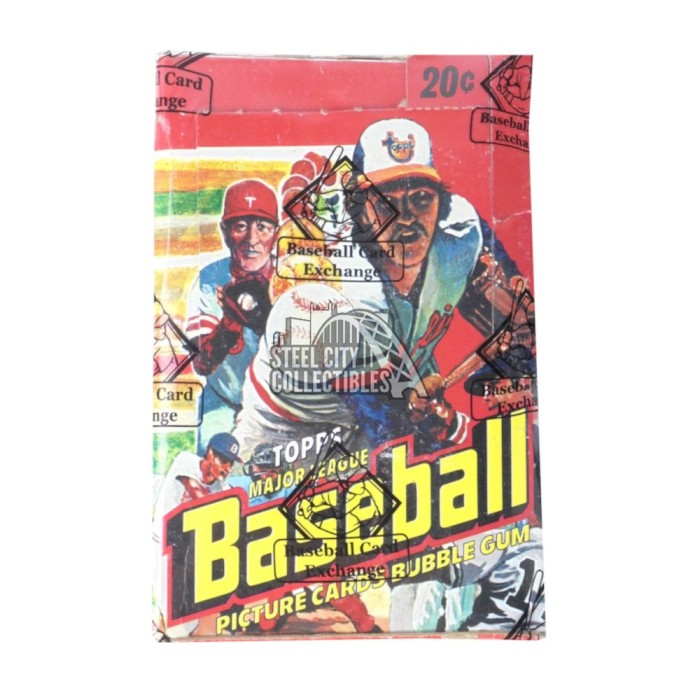 1978 Topps Baseball Wax Box - BBCE | Steel City Collectibles