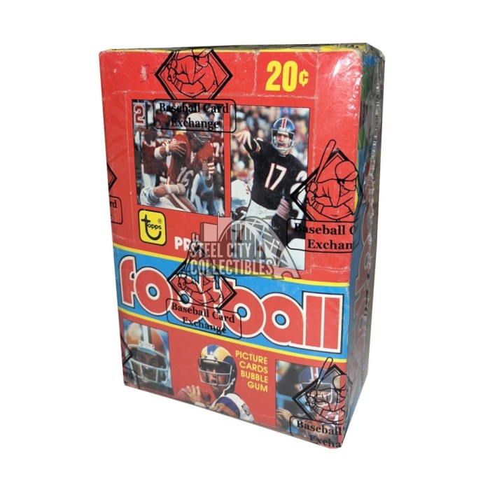 1979 Topps Football Wax Box - BBCE | Steel City Collectibles