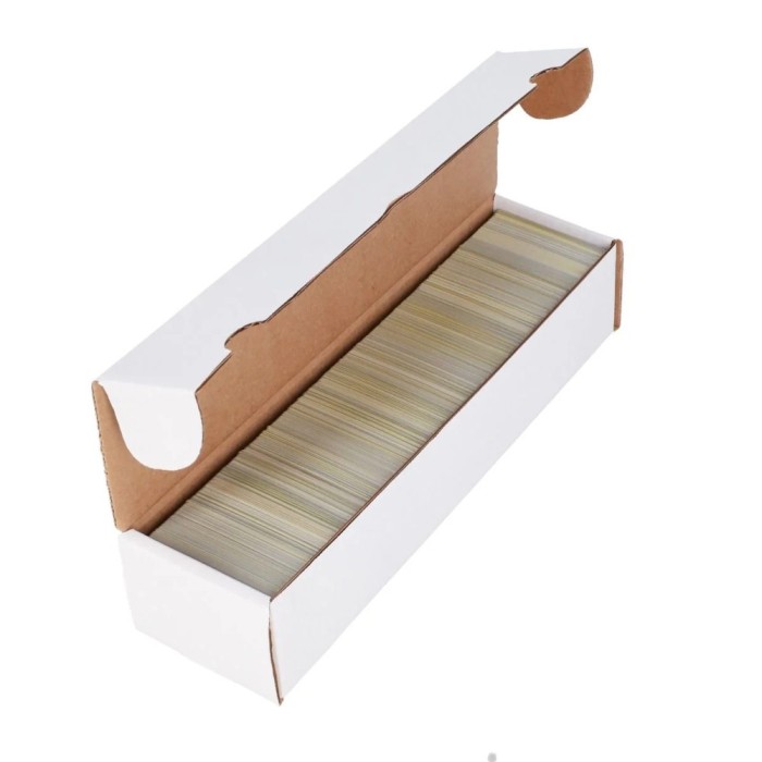 800ct Cardboard Storage Boxes Bundle of 50 | Steel City Collectibles