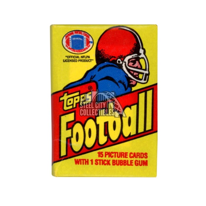 1981 Topps Football Wax Pack | Steel City Collectibles