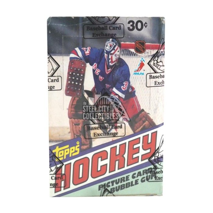 1981-82 Topps Hockey Wax Box - BBCE | Steel City Collectibles