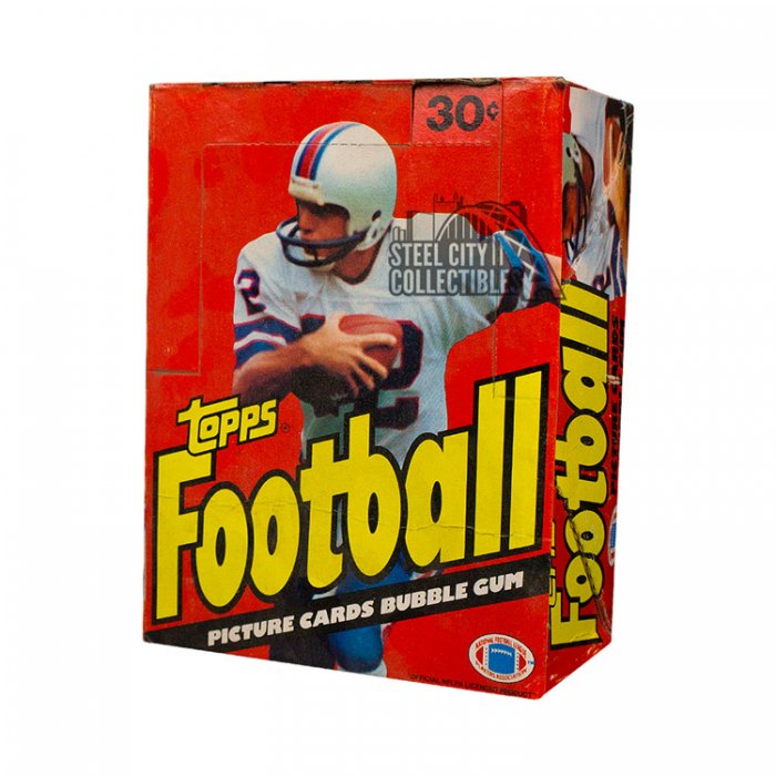1981 Topps Football Wax Pack Box | Steel City Collectibles
