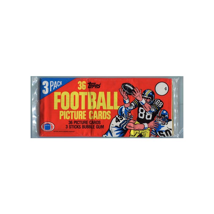 1982 Topps Football Rack Pack with Lott RC | Steel City Collectibles