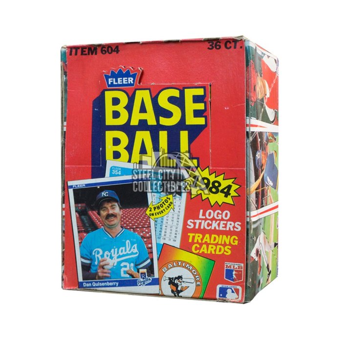 1984 Fleer Baseball Hobby Box | Steel City Collectibles