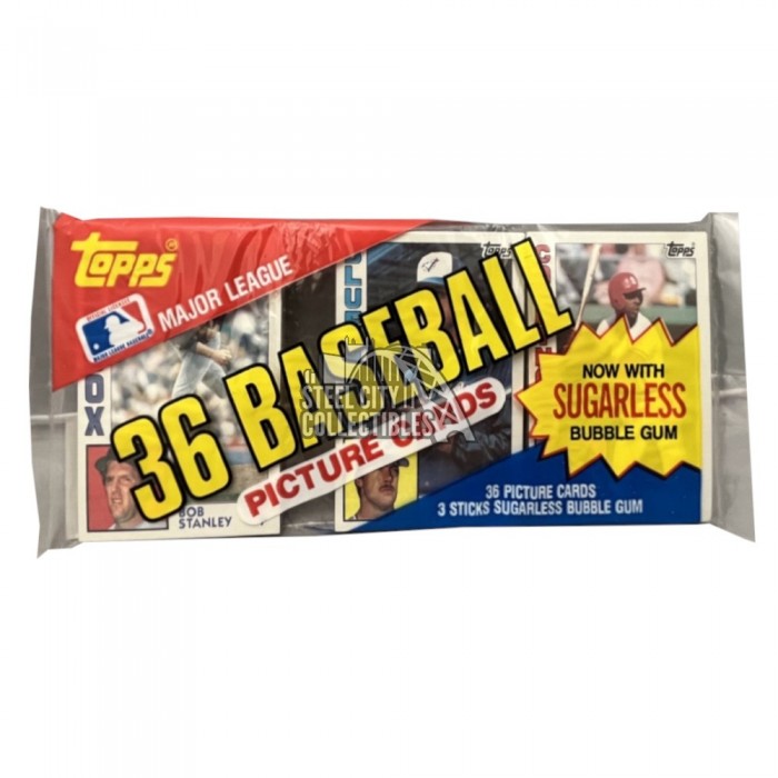 1984 Topps Baseball Grocery Rack Pack | Steel City Collectibles
