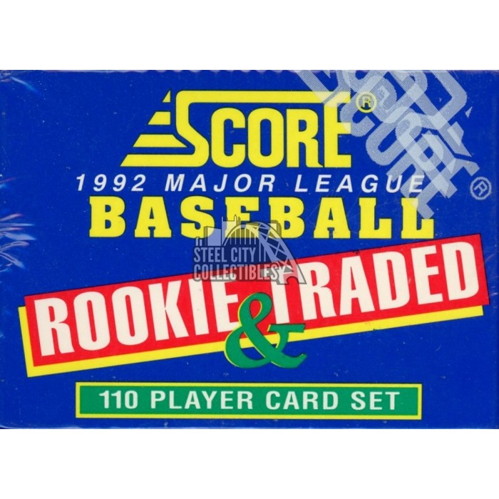 1992 Score Rookie & Traded Baseball Factory Set | Steel City Collectibles