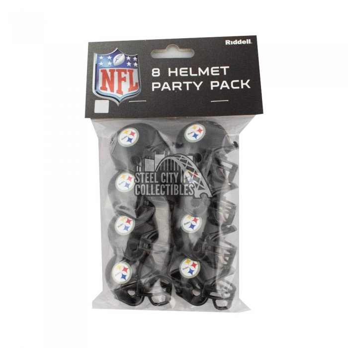 Pittsburgh Steelers NFL 8 Helmet Party Pack | Steel City Collectibles