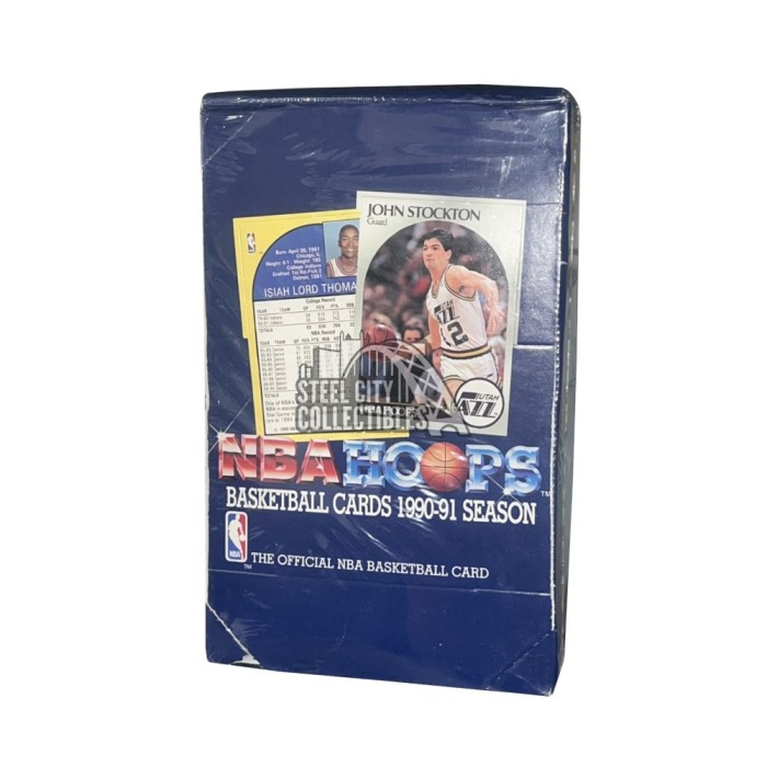 1990-91 NBA Hoops Series 1 Basketball Box *PLEASE READ* | Steel City ...