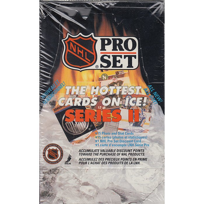 1990-91 Pro Set Series 2 Hockey Box | Steel City Collectibles