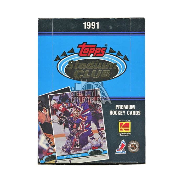 1991-92 Topps Stadium Club Hockey Box | Steel City Collectibles