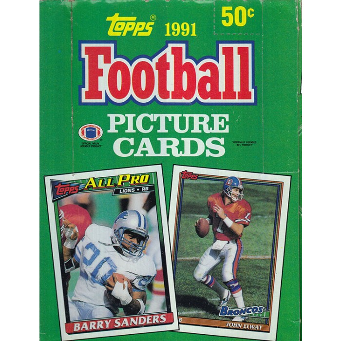1991 Topps Football Wax Box | Steel City Collectibles