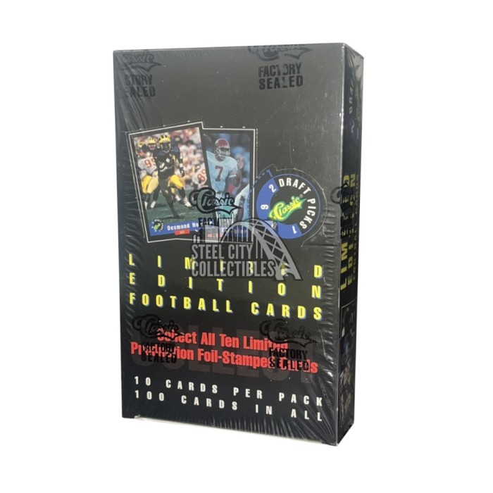 1992 Classic Draft Picks Football 36-Pack Box | Steel City Collectibles