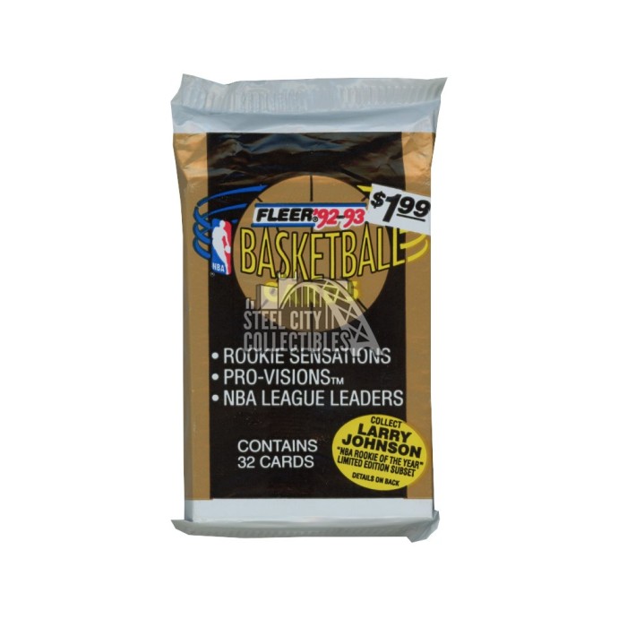 1992-93 Fleer Series 1 Basketball Jumbo Pack | Steel City Collectibles