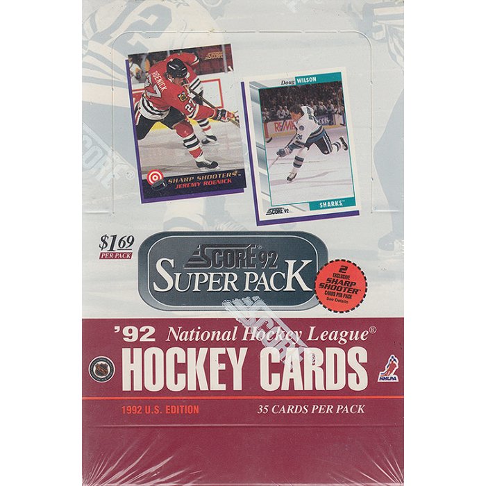 1992-93 Score Hockey Jumbo Box US Edition | Steel City Collectibles