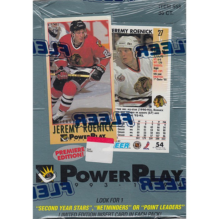 1993-94 Fleer Power Play Hockey Box | Steel City Collectibles