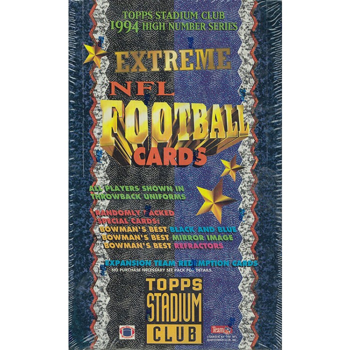 1994 Topps Stadium Club High Series Football Box | Steel City Collectibles