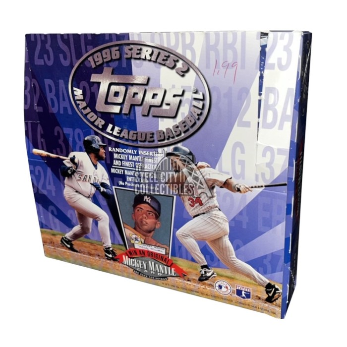 1996 Topps Series 2 Baseball 24-Pack Cello Box *PLEASE READ* | Steel ...