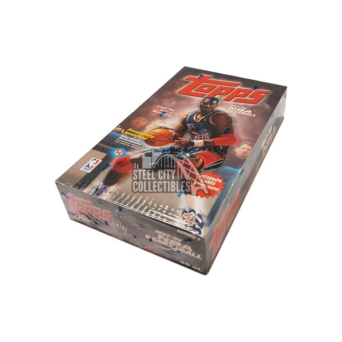 1997-98 Topps Series 1 Basketball Hobby Box | Steel City Collectibles
