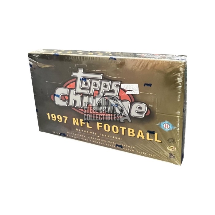 1997 Topps Chrome Football Hobby Box | Steel City Collectibles