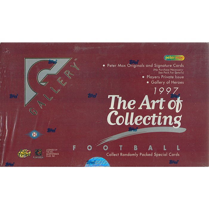1997 Topps Gallery Hobby Football Box | Steel City Collectibles