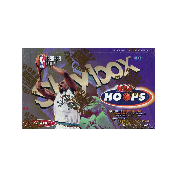 1998 99 Skybox Hoops Series 1 Basketball Hobby Box Steel City