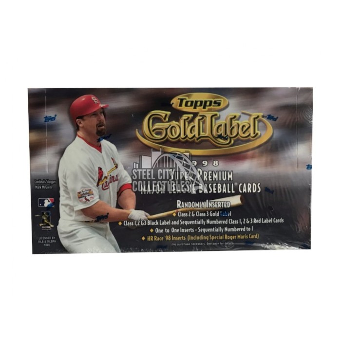 1998 Topps Gold Label Baseball 24 Pack Retail Box | Steel City Collectibles