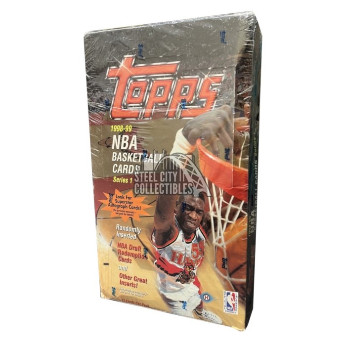 1998-99 Topps Series 1 Basketball Hobby Box (Please Read) | Steel City ...