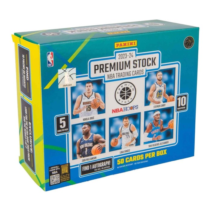 2023-24 Panini Premium Stock Basketball Premium Box | Steel City ...