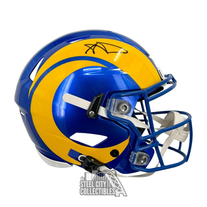 Aaron Donald Autographed Los Angeles Speed Flex Authentic Full Size ...