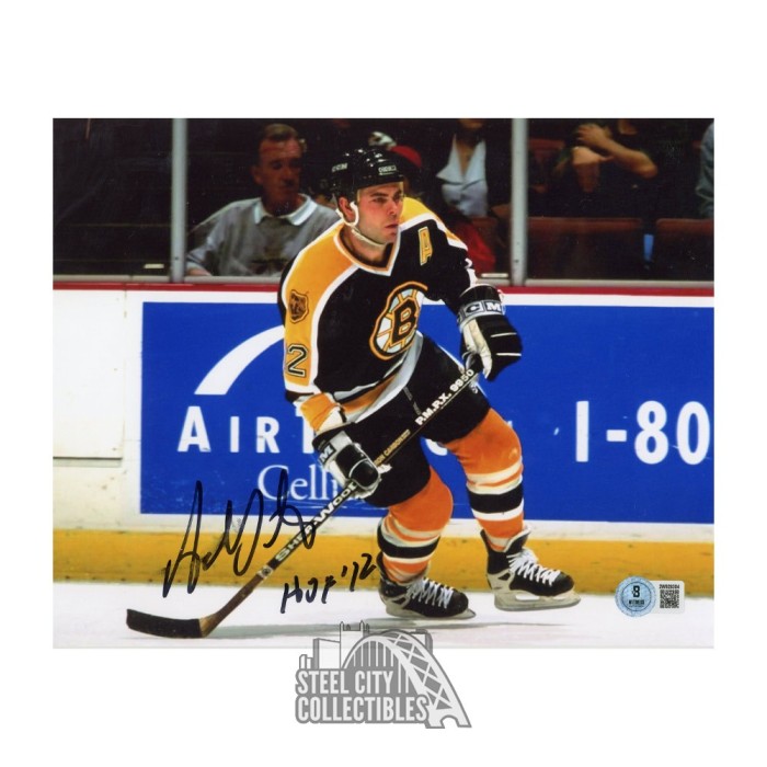 Adam Oates HOF 12 Autographed Boston Bruins 8x10 Hockey Photo - BAS ...