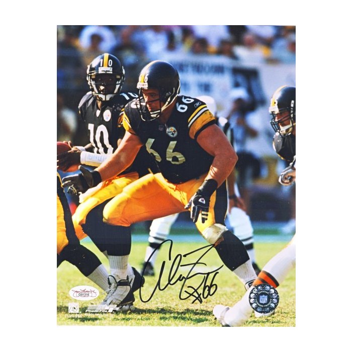 Alan Faneca Autographed Pittsburgh Steelers 8x10 Photo (Upright) - JSA ...