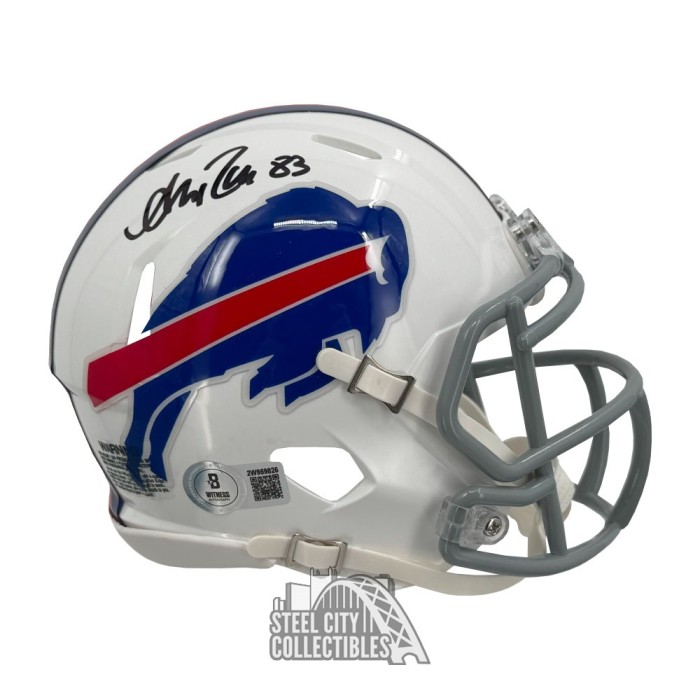 Andre Reed Autographed Buffalo Bills Throwback 11-20 Mini Football ...