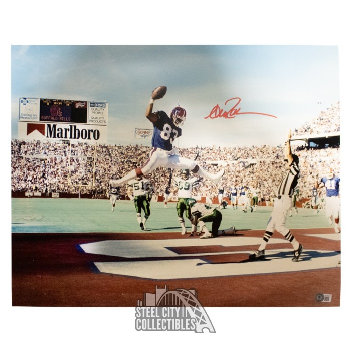 Andre Reed Autographed Buffalo 16x20 Photo - BAS (Celebration) | Steel ...